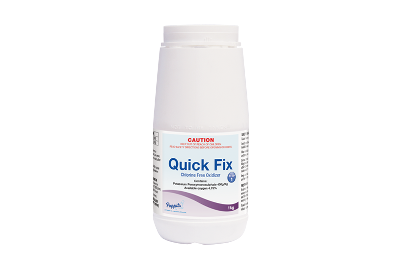 Poppit quick fix chlorine free oxidiser - Waterco