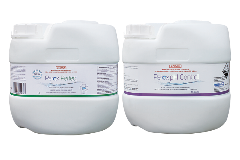 Perox Perfect and Perox pH Control - Waterco