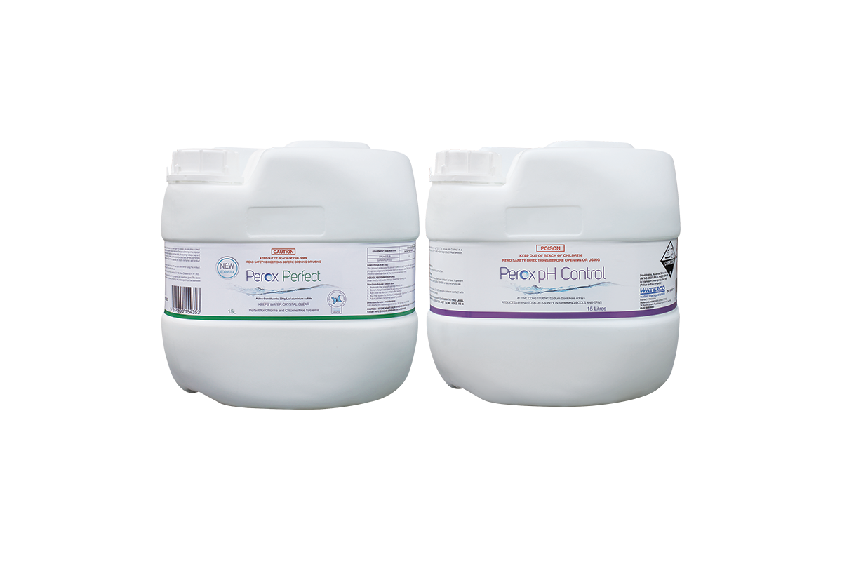 Perox Perfect and Perox pH Control - Waterco