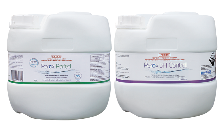 Perox Perfect and Perox pH Control - Waterco